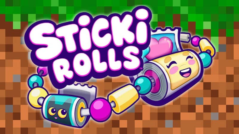 Sky Castle to Spawn Minecraft X Sticki Rolls Collection - The Toy Book