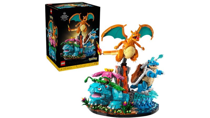 LEGO POKÉMON VENUSAUR, CHARIZARD AND BLASTOISE - The Toy Book