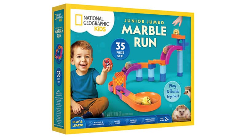 NATIONAL GEOGRAPHIC KIDS JUNIOR JUMBO MARBLE RUN - The Toy Book