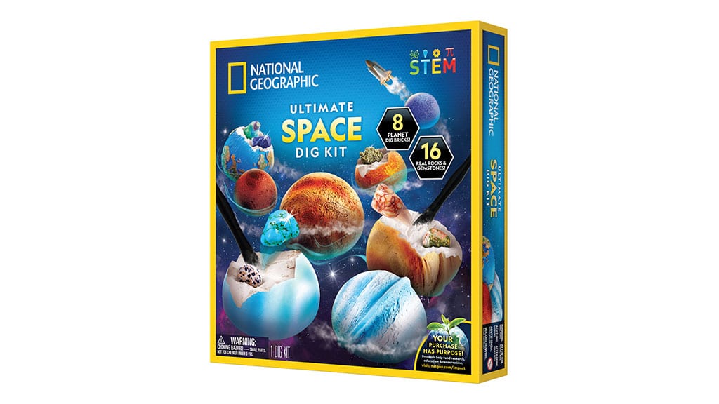 NATIONAL GEOGRAPHIC ULTIMATE SPACE DIG KIT - The Toy Book