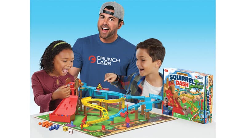 CRUNCHLABS MARK ROBER PRESENTS: SQUIRREL DASH GAME - The Toy Book
