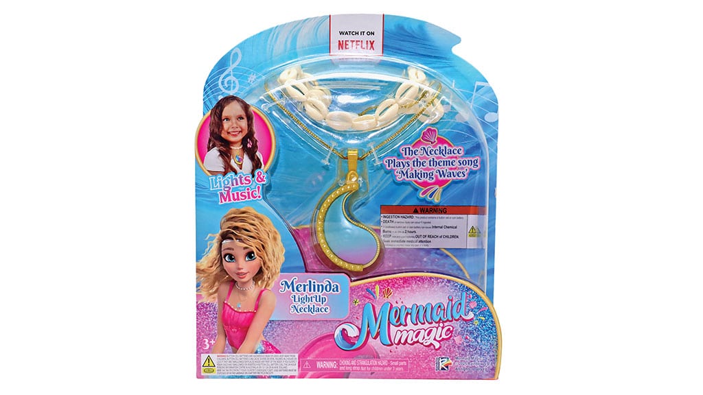 MERMAID MAGIC MERLINDA LIGHT UP NECKLACE - The Toy Book