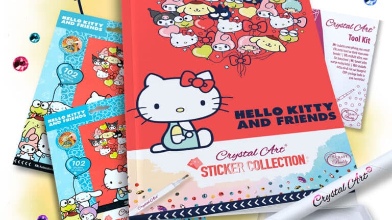 Craft Buddy Reveals Its Hello Kitty Crystal Art Collection - The Toy Book