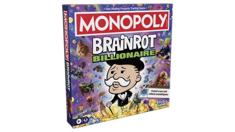 MONOPOLY BRAINROT BILLIONAIRE BOARD GAME - The Toy Book