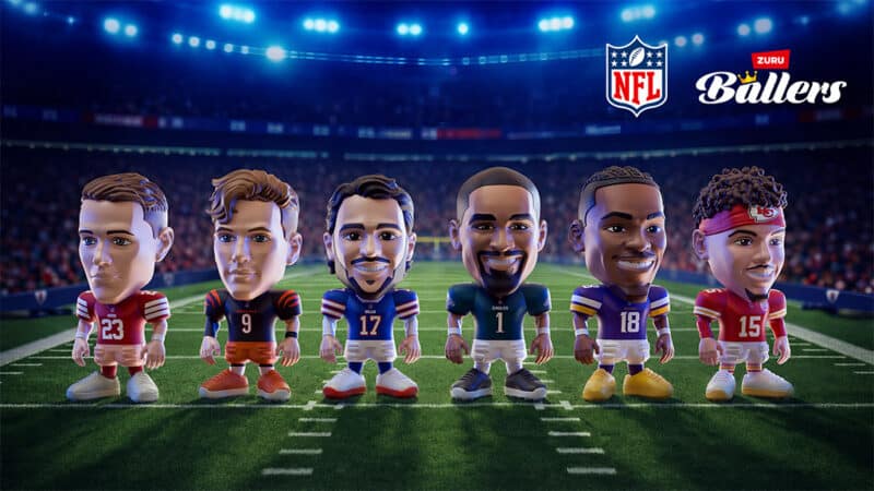 Zuru Teams up with NFL for New Ballers Series - The Toy Book
